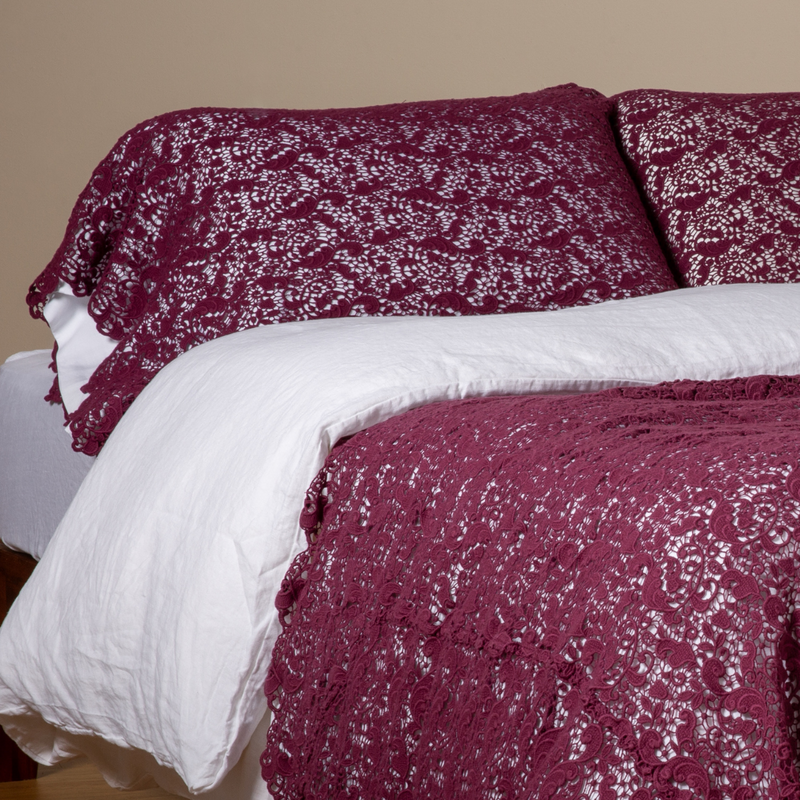 Allora Lace Pillowcase (Single) – Bella Notte Linens