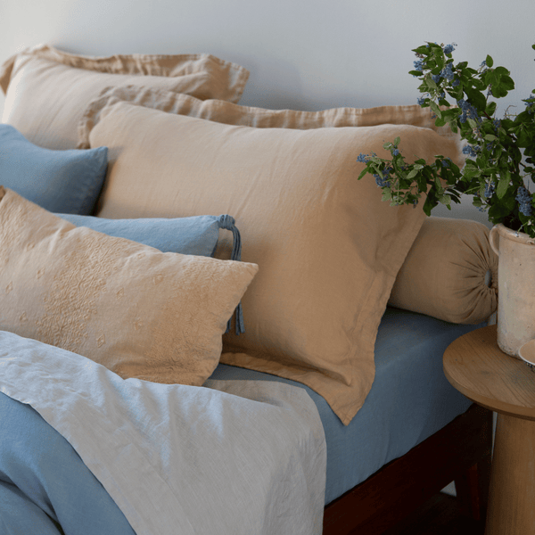 Linen Twin Fitted Sheets – Bella Notte Linens